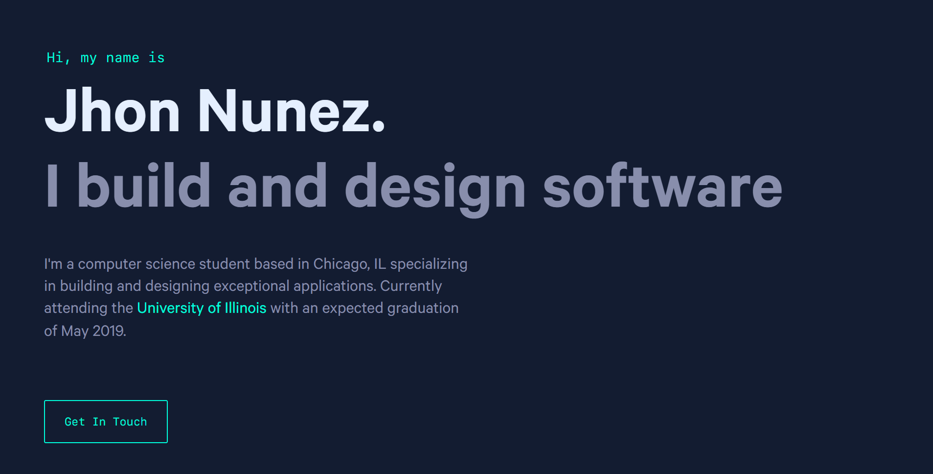 Jhon Nunez | Software Engineer